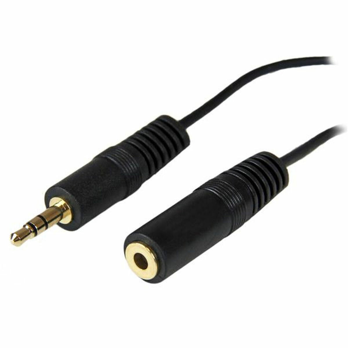 Cable Alargador Jack (3,5 mm) Startech MU12MF 3,7 m Negro | Leroy Merlin