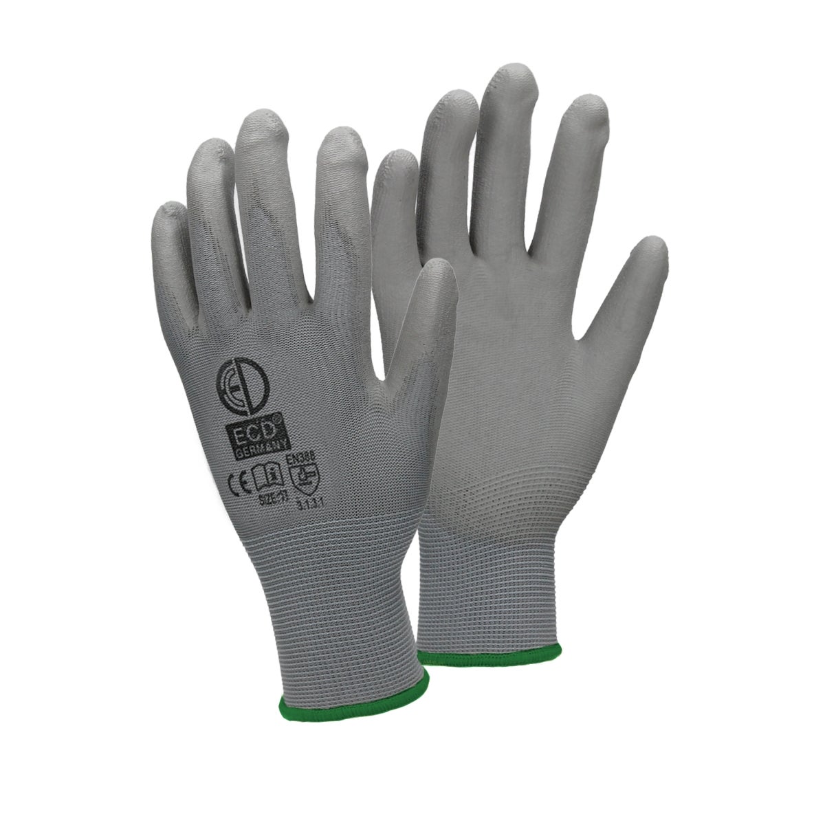 ECD Germany 12 par rekawic roboczych z powloka PU - rozmiar 11-XXL ...