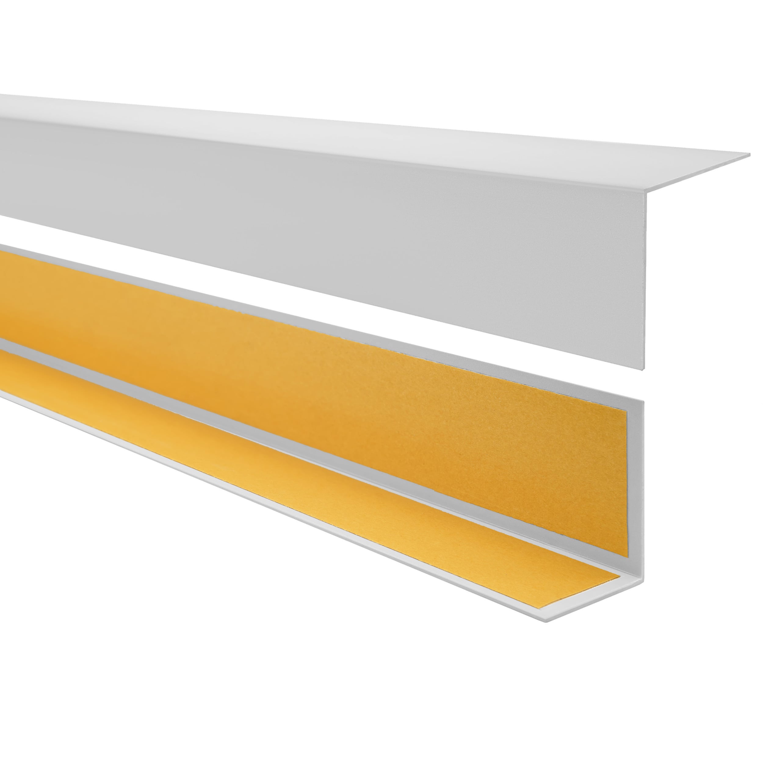 Cornière PVC Rigide Adhesive 40x40 mm - Profile d angle et des bords ...