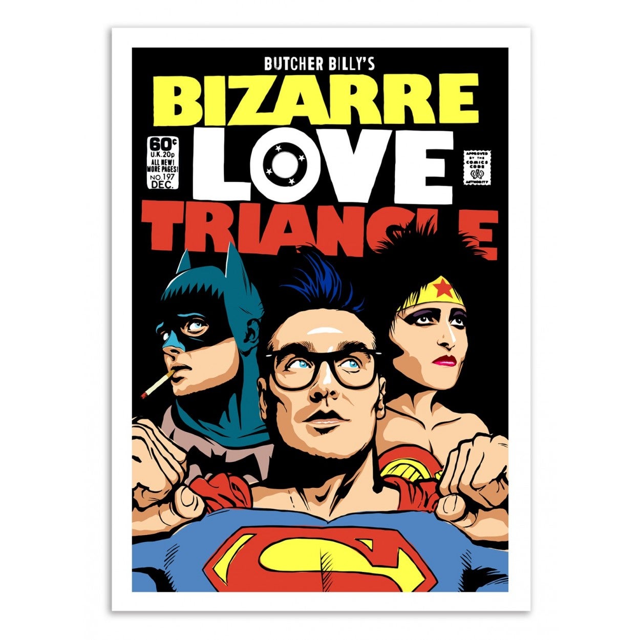 Art-Poster - Bizarre Love Triangle - Butcher Billy - 30 x 40 cm | Leroy ...