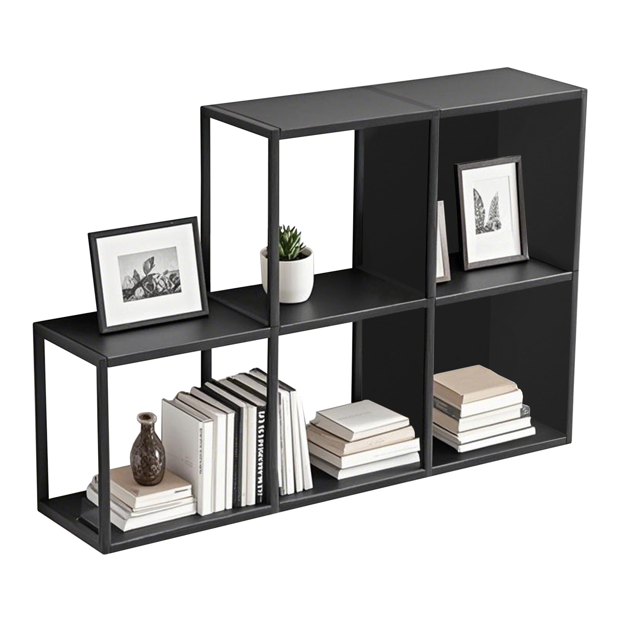 Set Nostened di 5 Mensole da Muro 28 x 28 x 20 cm con Pannello ...