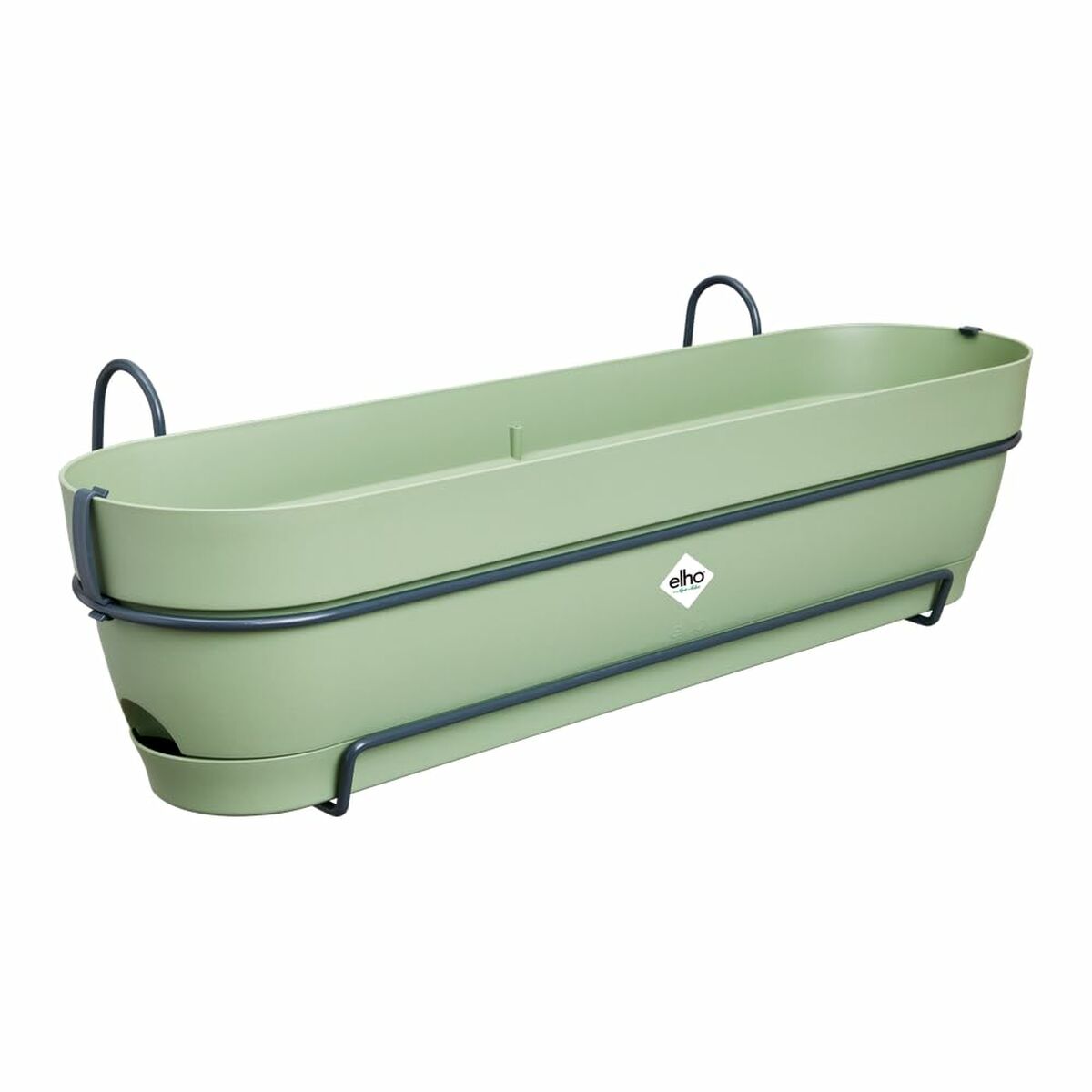 Pot Elho Vert 70 x 17,7 cm Plastique Carré Moderne | Leroy Merlin