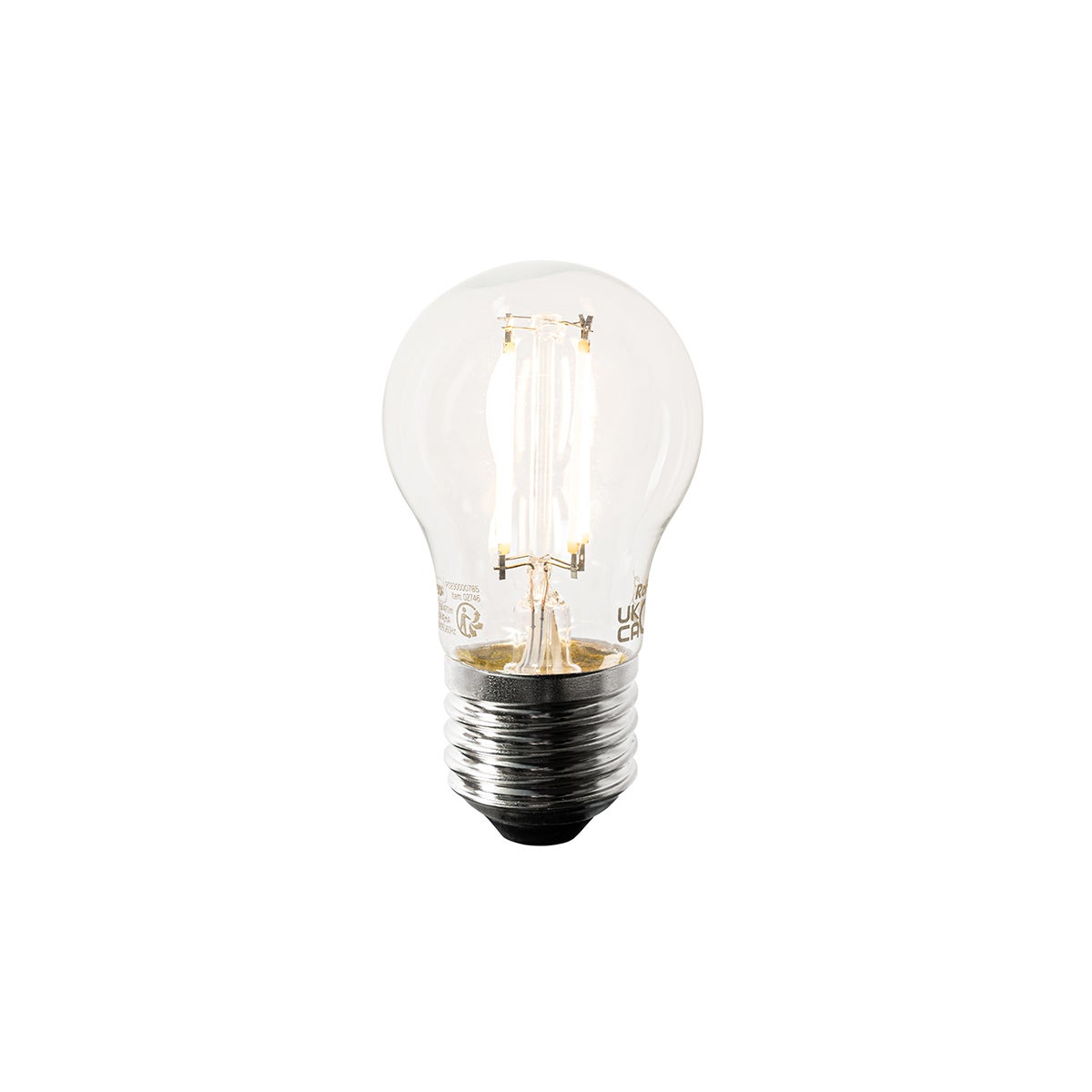 Bombilla LED inteligente E27 P45 4,5W 470lm 1800-4000K | Leroy Merlin