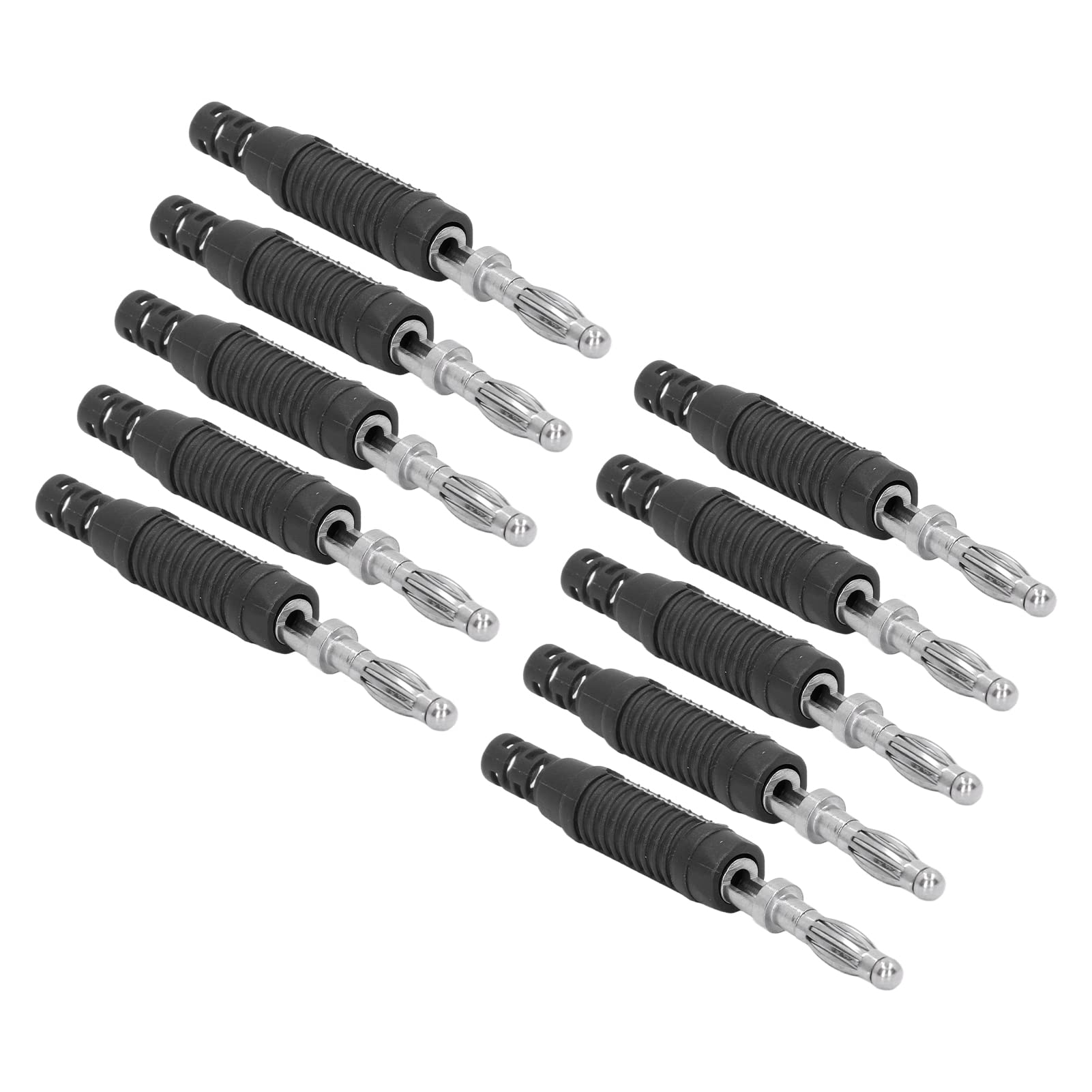 Juego de 10 conectores macho tipo banana de latón con conector PA y ...