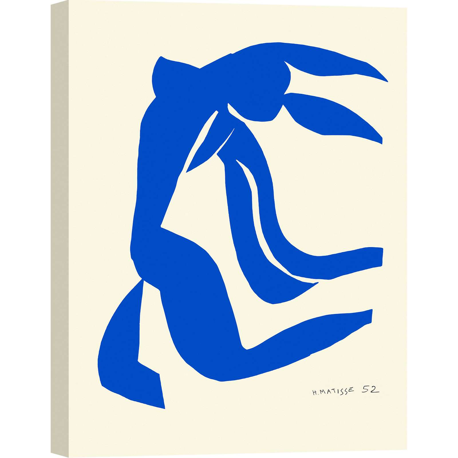 Tableau de Matisse - impression sur toile - Henri Matisse, Nu bleu VII ...