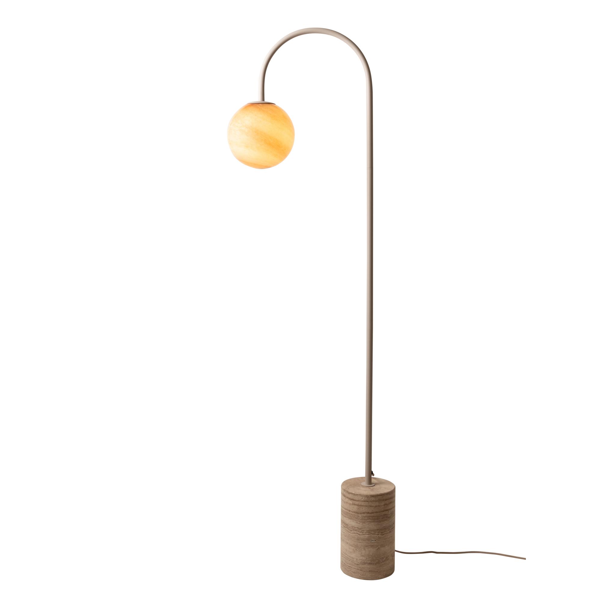 It's about RoMi Lampadaire Tivoli - Brun - 20x42x163cm | Leroy Merlin