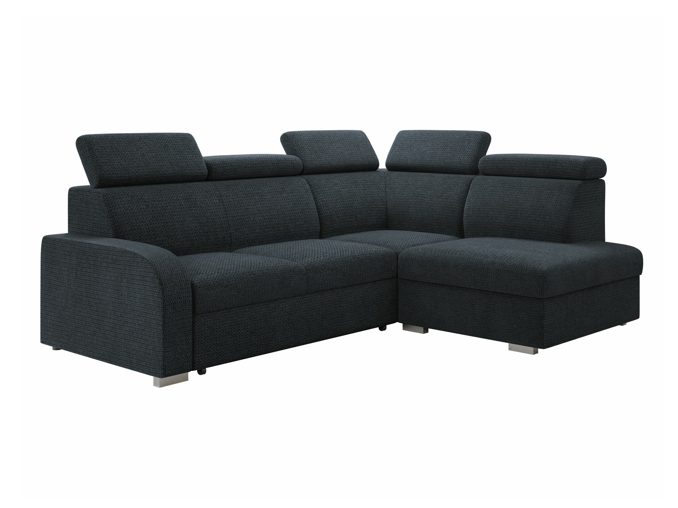 Canapé d'angle Ovos II, Bleu, Disponible, 250x200x85cm | Leroy Merlin