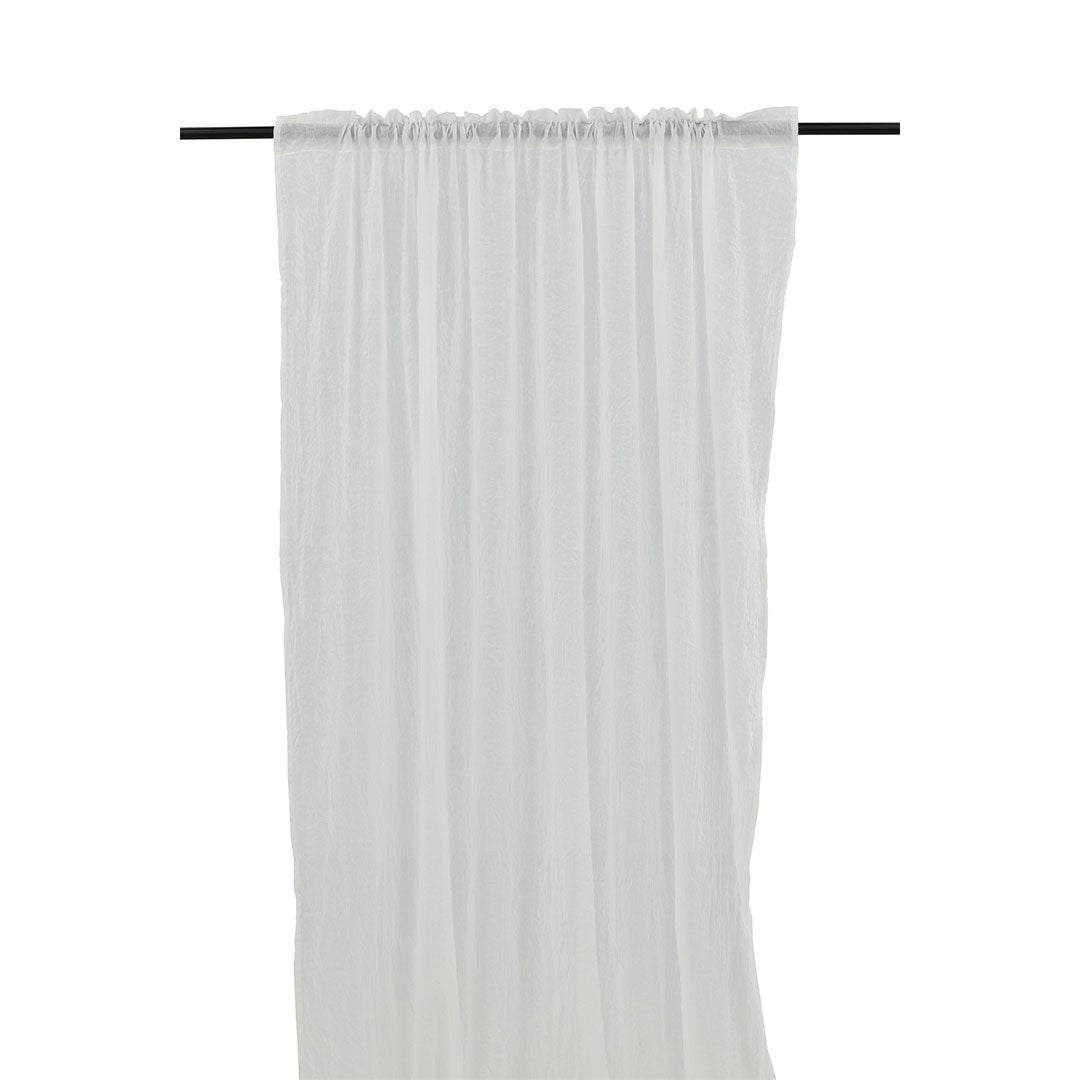 Elena rideau 290x135cm blanc. | Leroy Merlin