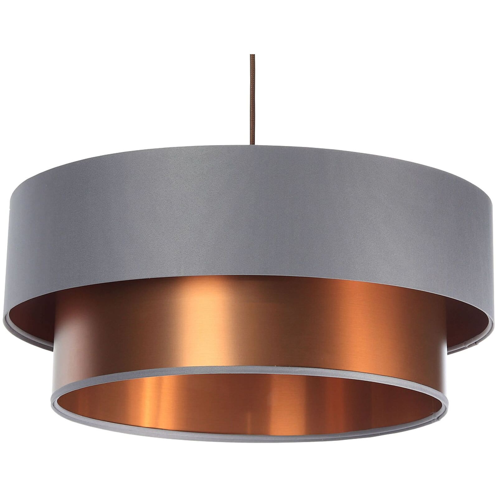 Suspension duo élégant - Rond Ø 40 cm | Leroy Merlin