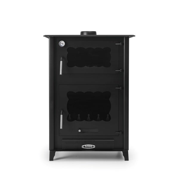 PRENSA STOVE - Estufa de Leña con Horno Modelo ETNA 13 kW | Leroy Merlin