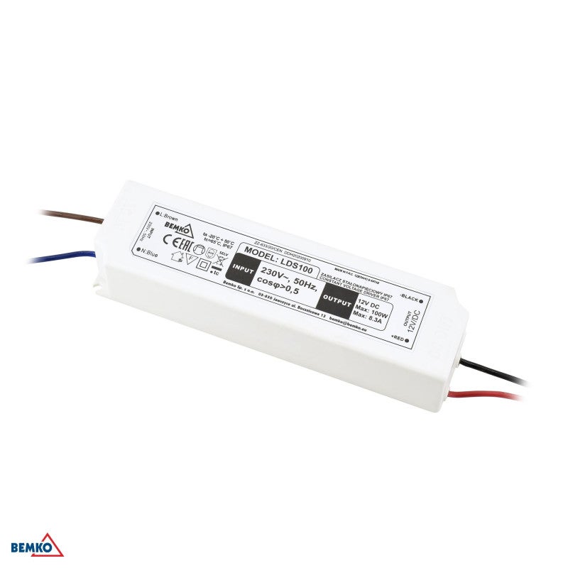 Alimentation LED IP67 12V 100W - Étanche - Haute Performance - Classe ...