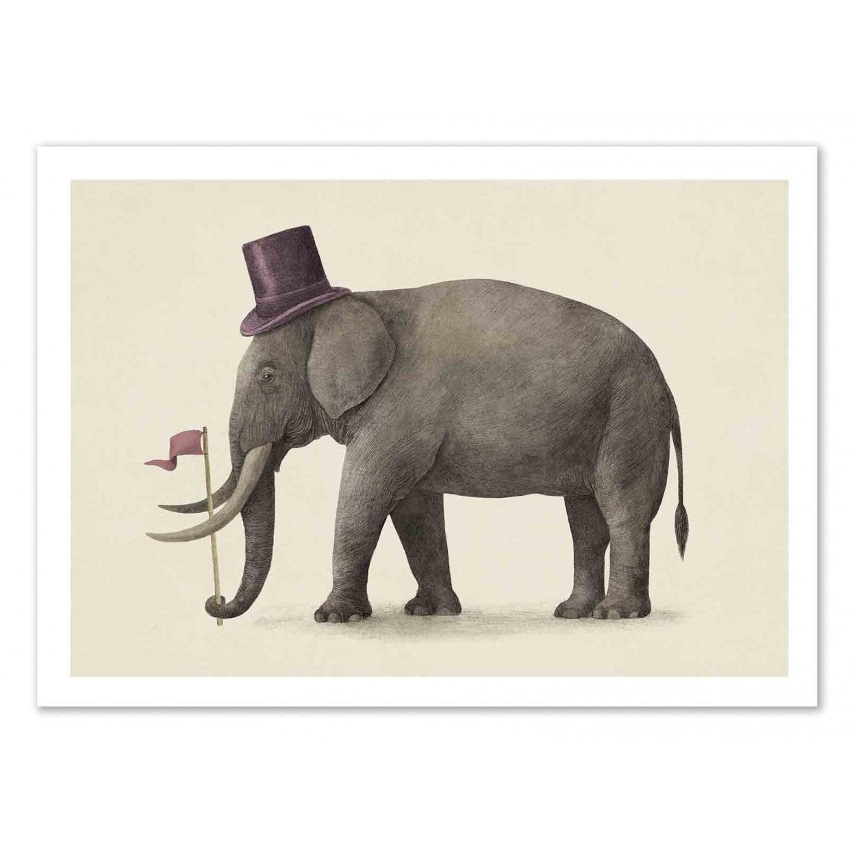 Art-Poster - Elephant Day - Terry Fan - 50 x 70 cm | Leroy Merlin