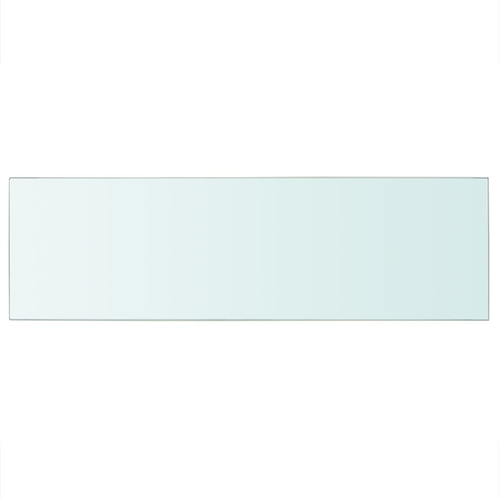 Panel de estante vidrio claro 80x25 cm - COMFORTXL | Leroy Merlin
