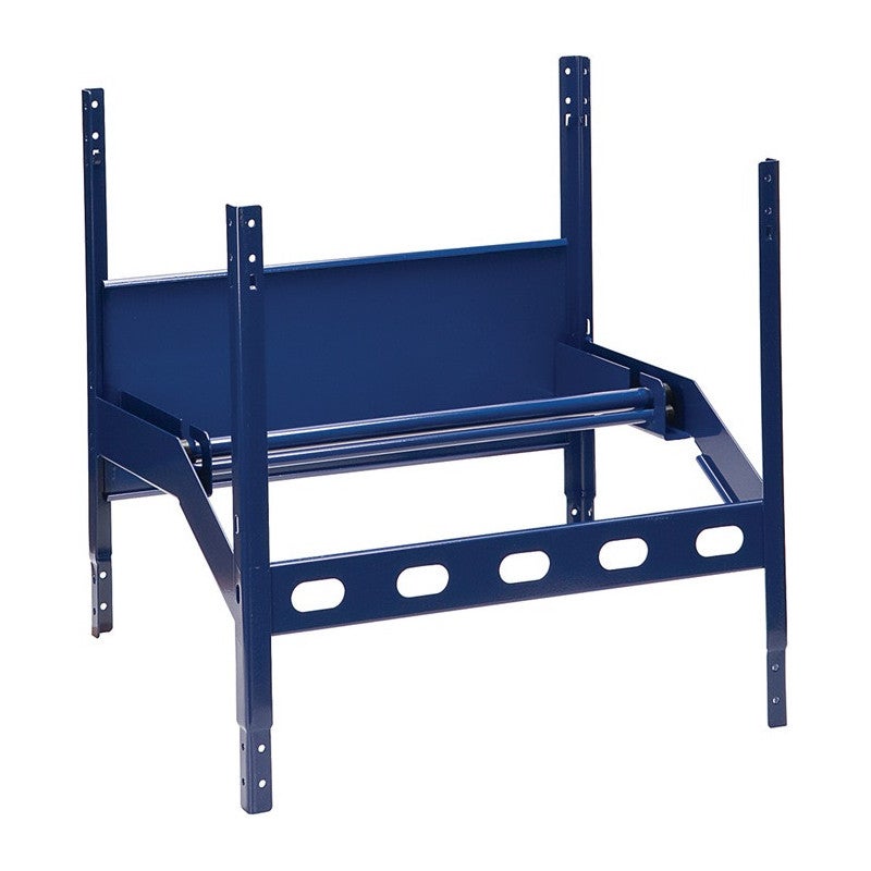 Dérouleur LOGS 110 H520xl540xP390 mm bleu RAL 5022 avec 2 axes | Leroy ...