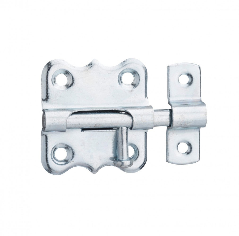 Pestillo redondo THIRARD, acero cincado gris | Leroy Merlin