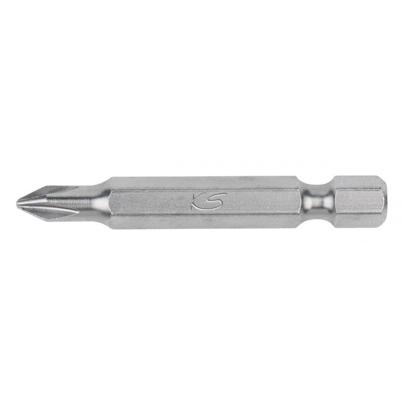 KS TOOLS 911.2214 Boîte de 5 embouts de vissage PHILLIPS L.50mm 1/4'' PH2 | Leroy Merlin