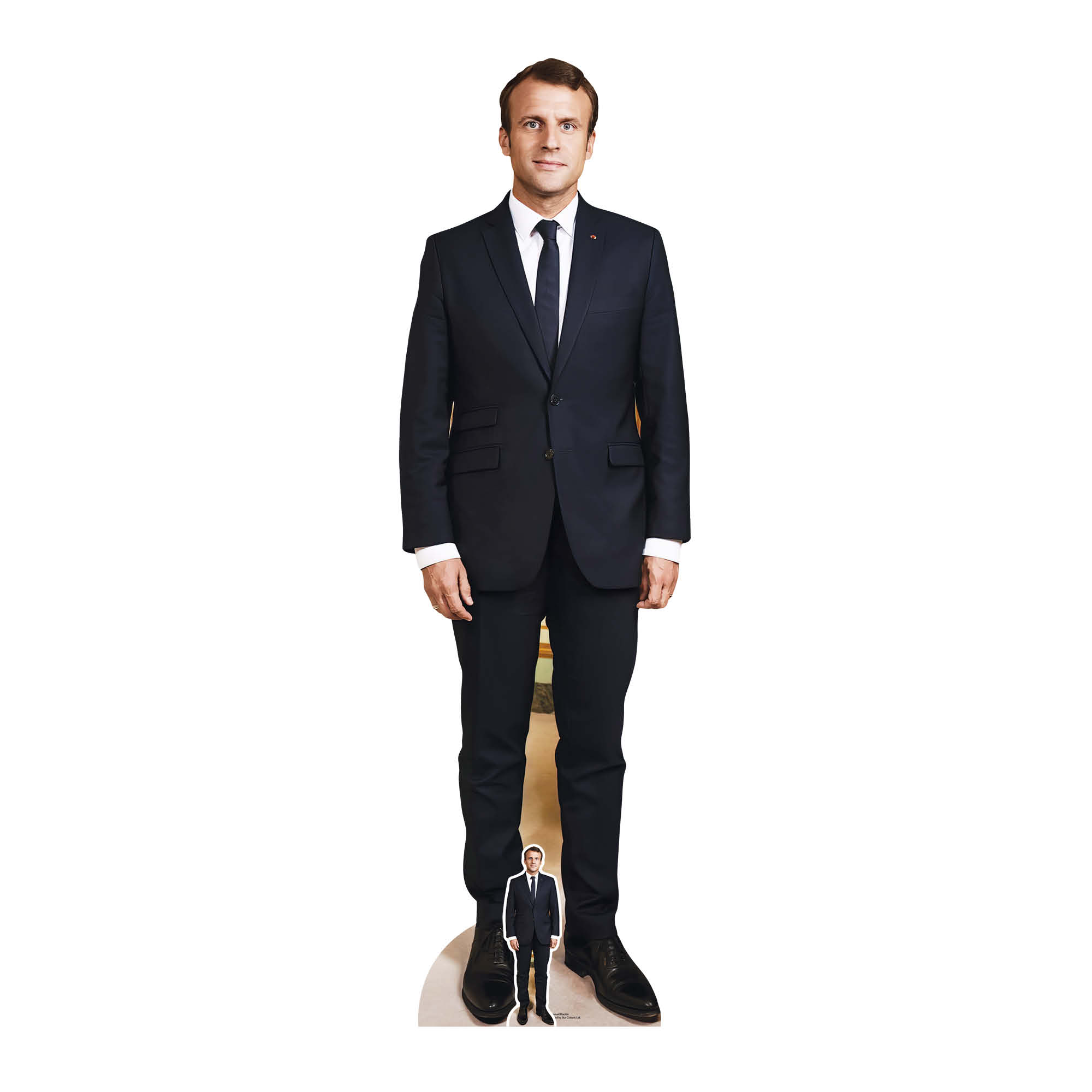 Figurine en carton taille réelle - Emmanuel Macron - Président de la ...