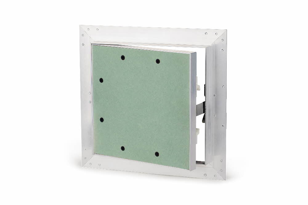 Trappe de visite en aluminium et plaque de plâtre - Hydrofuge BA13 600 ...