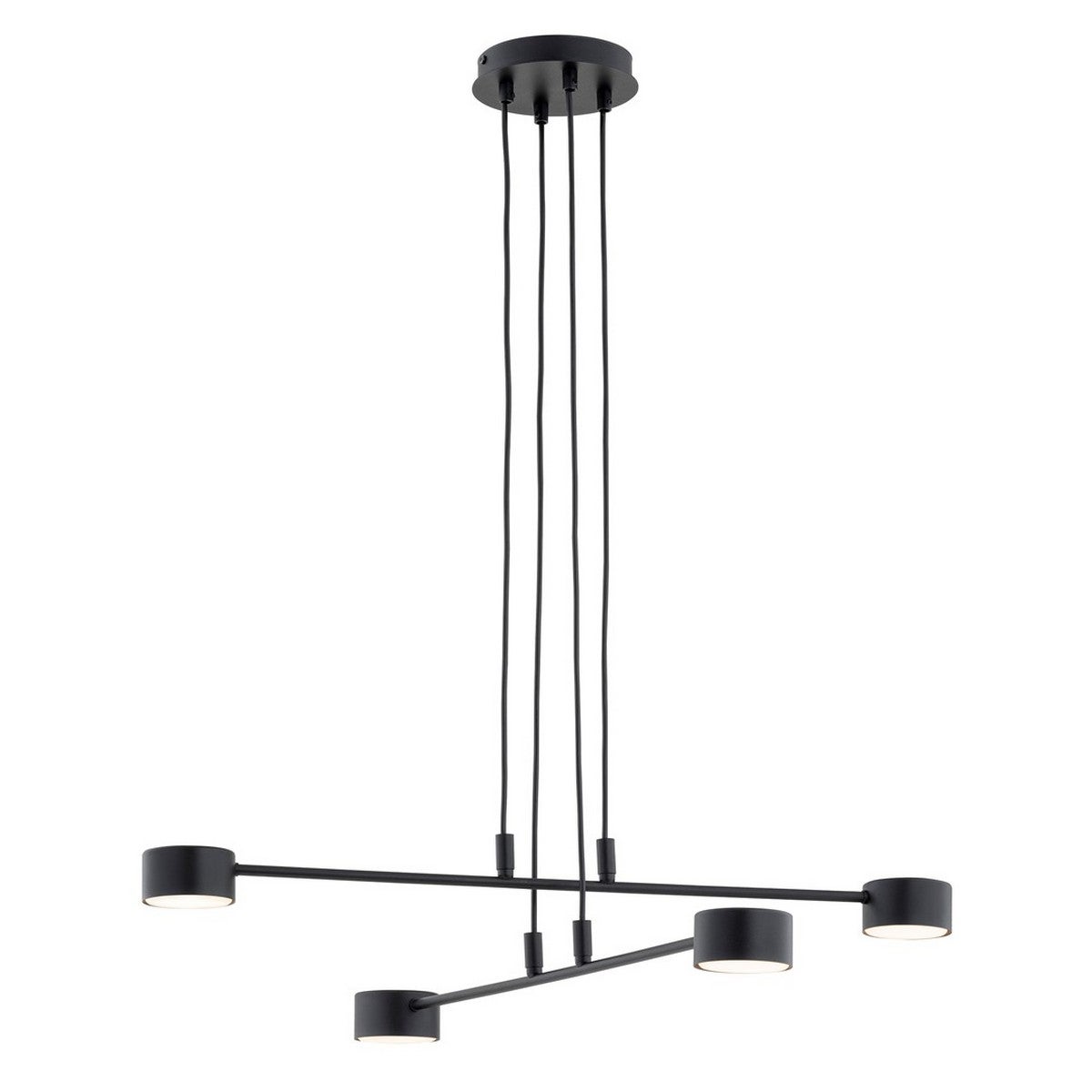 Lámpara de Suspensión Modus 3, Acero, Negro, Seven Design | Leroy Merlin