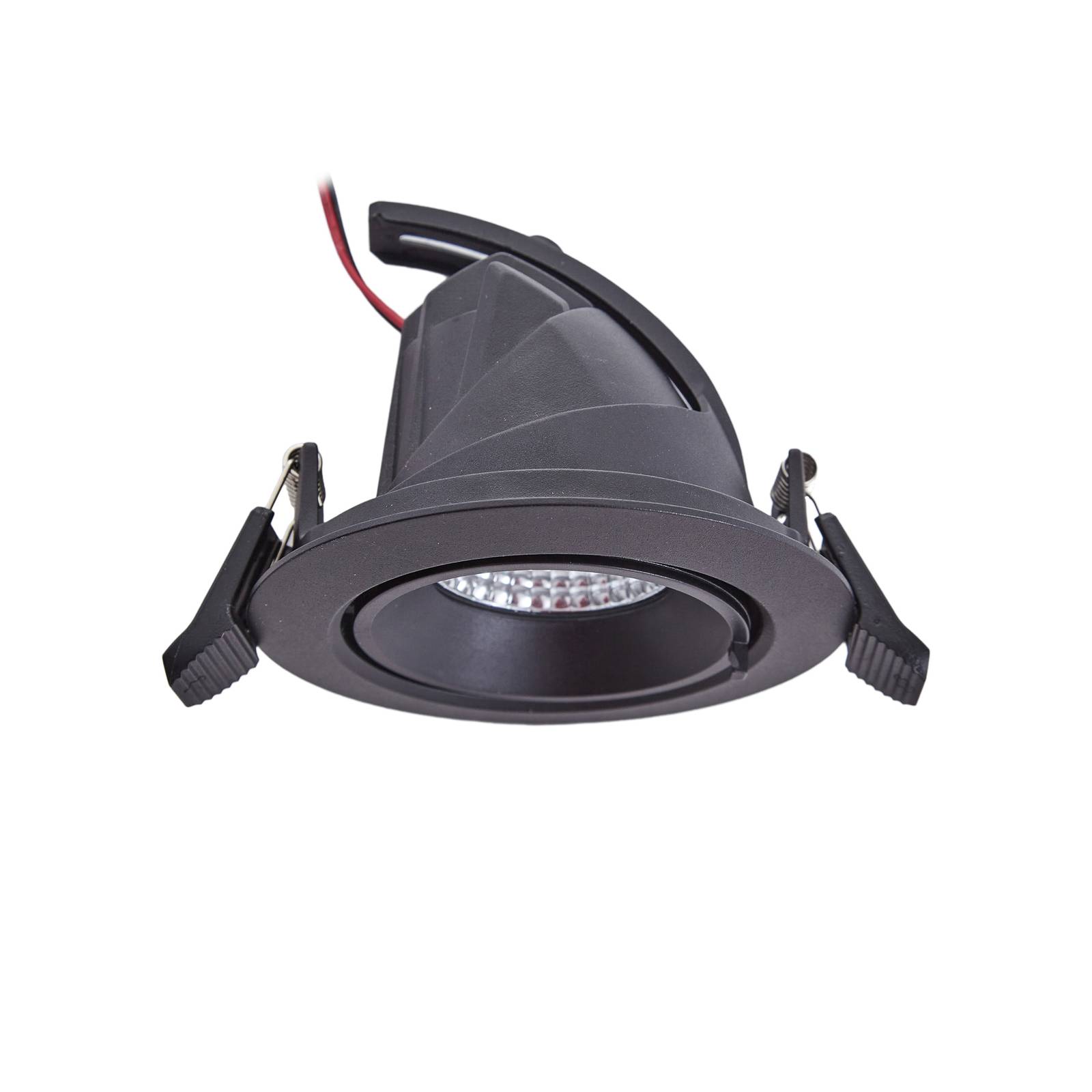 Arcchio Harcos downlight LED, negro, Ø 11 cm, 4.000K, foco, foco ...