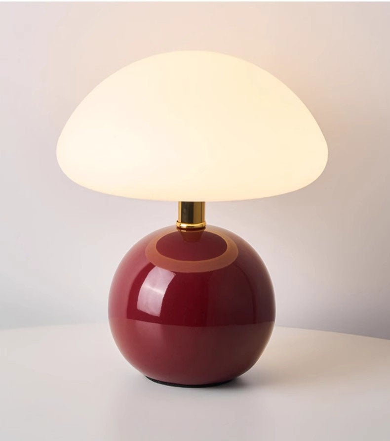 Lampe de table de chevet champignon, lampe de table champignon ...