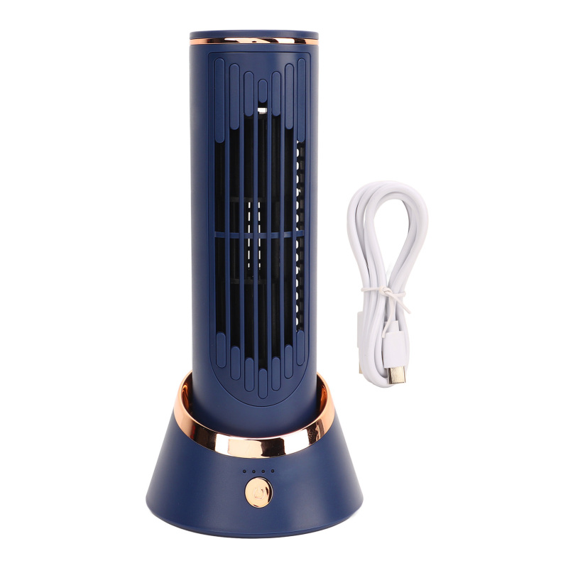 Mini ventilador de torre sin aspas 5V 2A Tipo C 4000mAh 3 velocidades ...