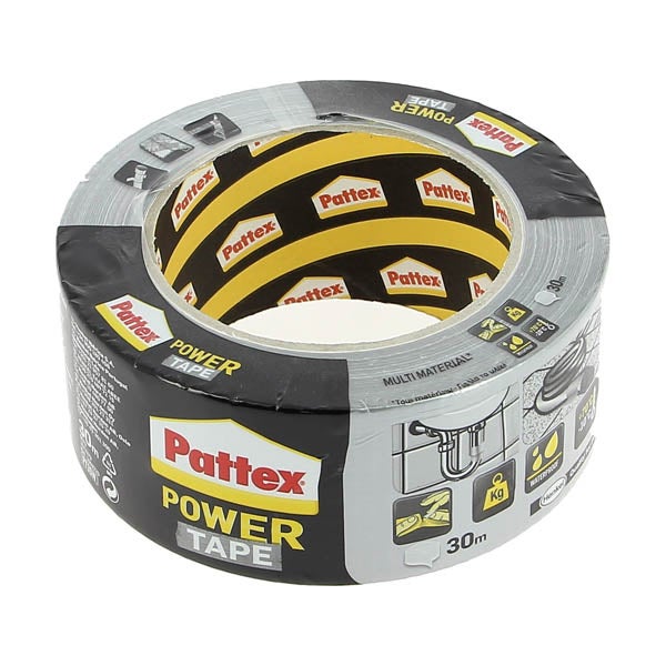 Adhésif Power Tape gris 30m - PATTEX - 1669220 | Leroy Merlin