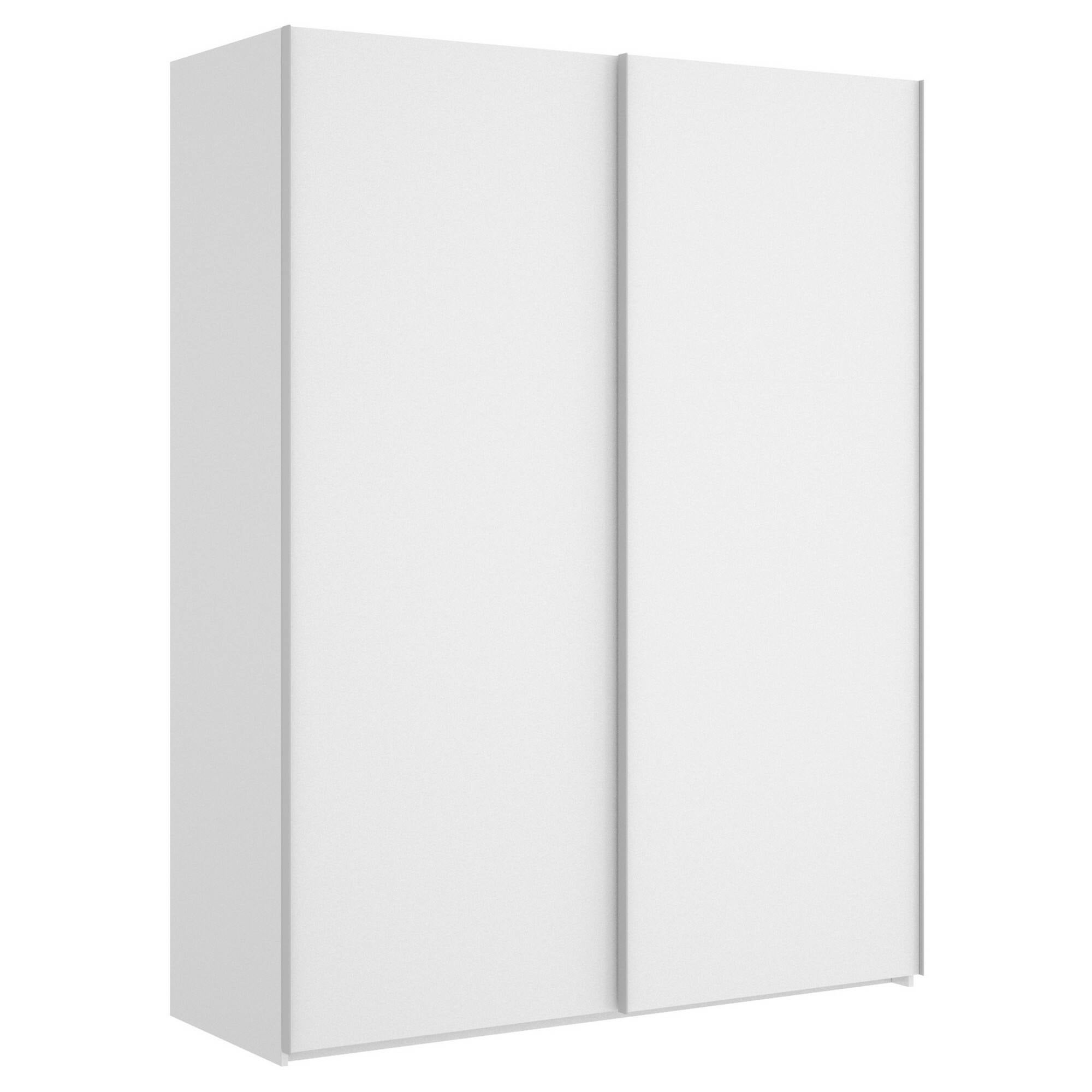 Garde-robe 2 portes Anda, cintre pour chambre à coucher, armoire ...