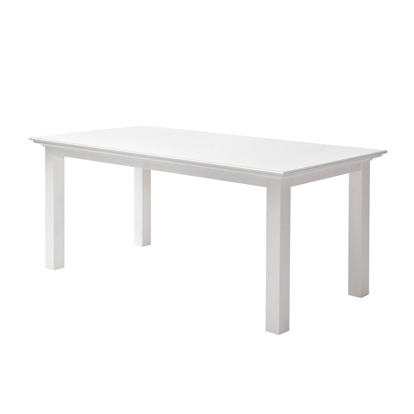 Halifax Table de salle à manger 90x160 cm, blanc. | Leroy Merlin