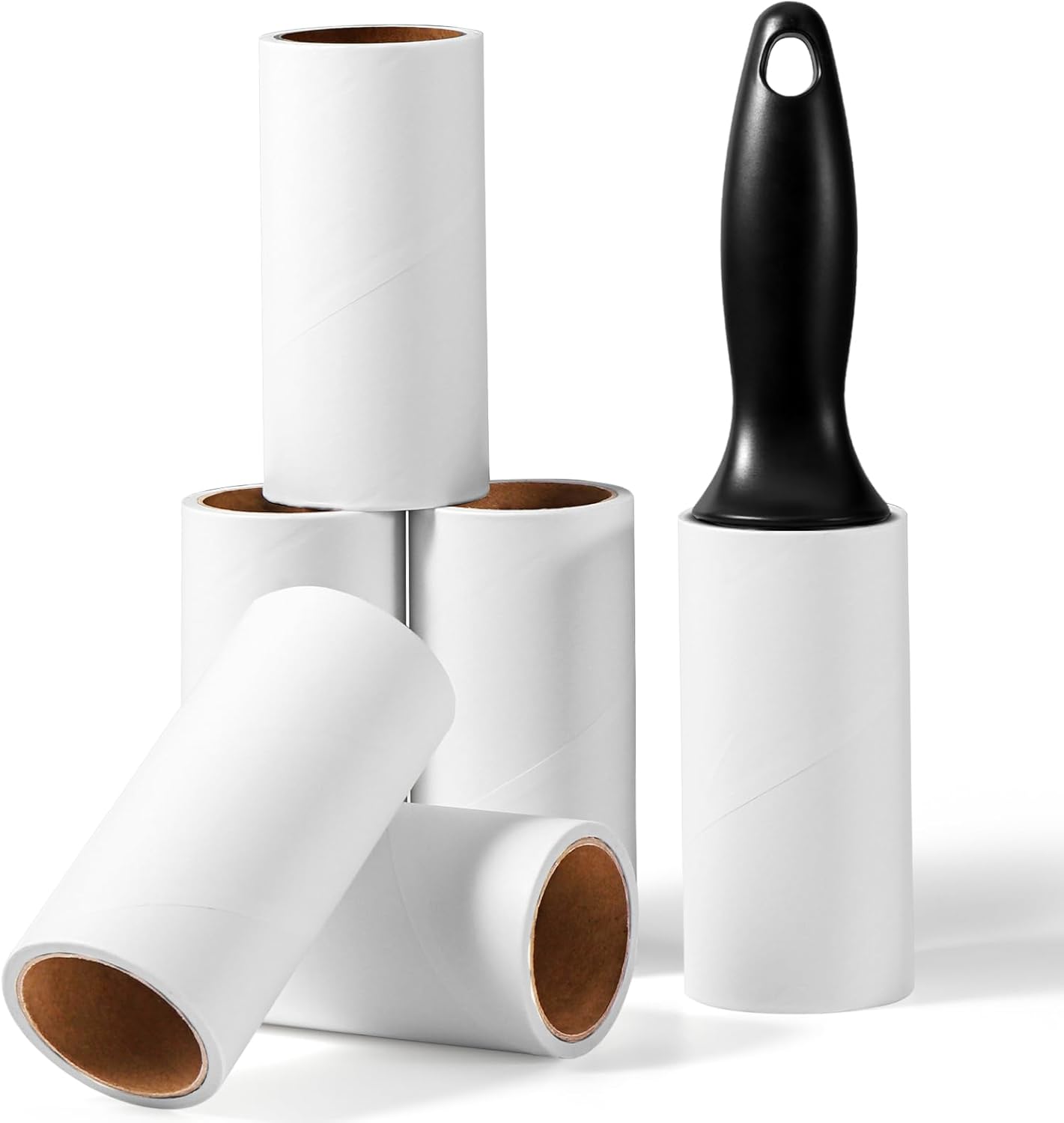 Rodillo quitapelusas adhesivo para quitar pelo de mascotas, ropa y ...