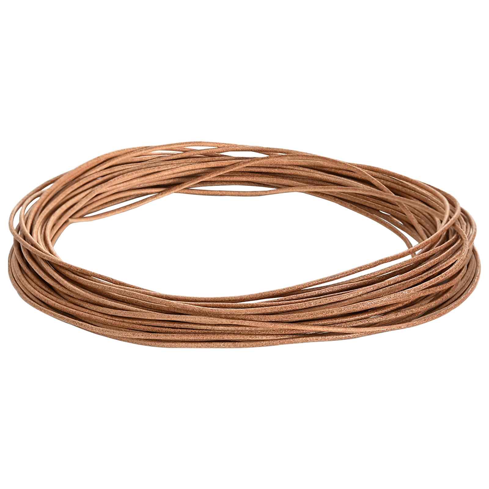 Corde en Cuir Marron Ø1 mm x 50 m Cuir vidaXL | Leroy Merlin
