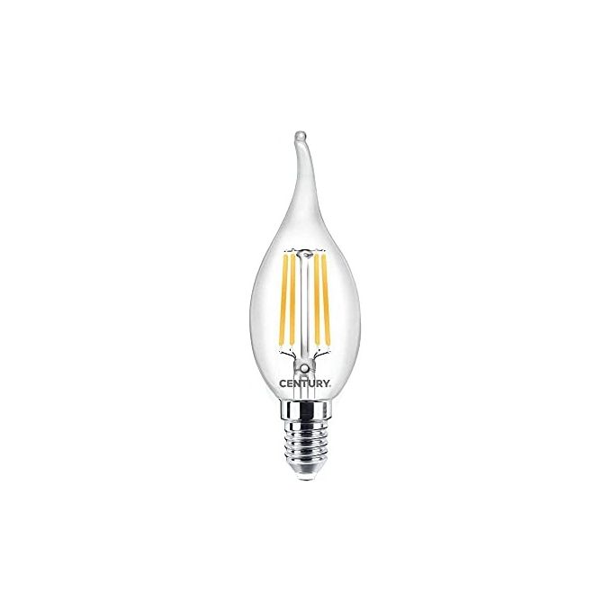 FIL LED FLAMME INCANTO CENTURY LAMPE CHAUDE VOLT 230 WATT 4 LUMEN 470 ...