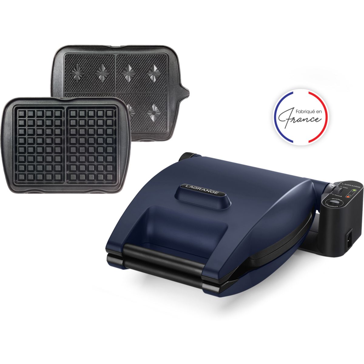 Gaufrier, gaufrette LAGRANGE premium gaufres bleu abysse | Leroy Merlin