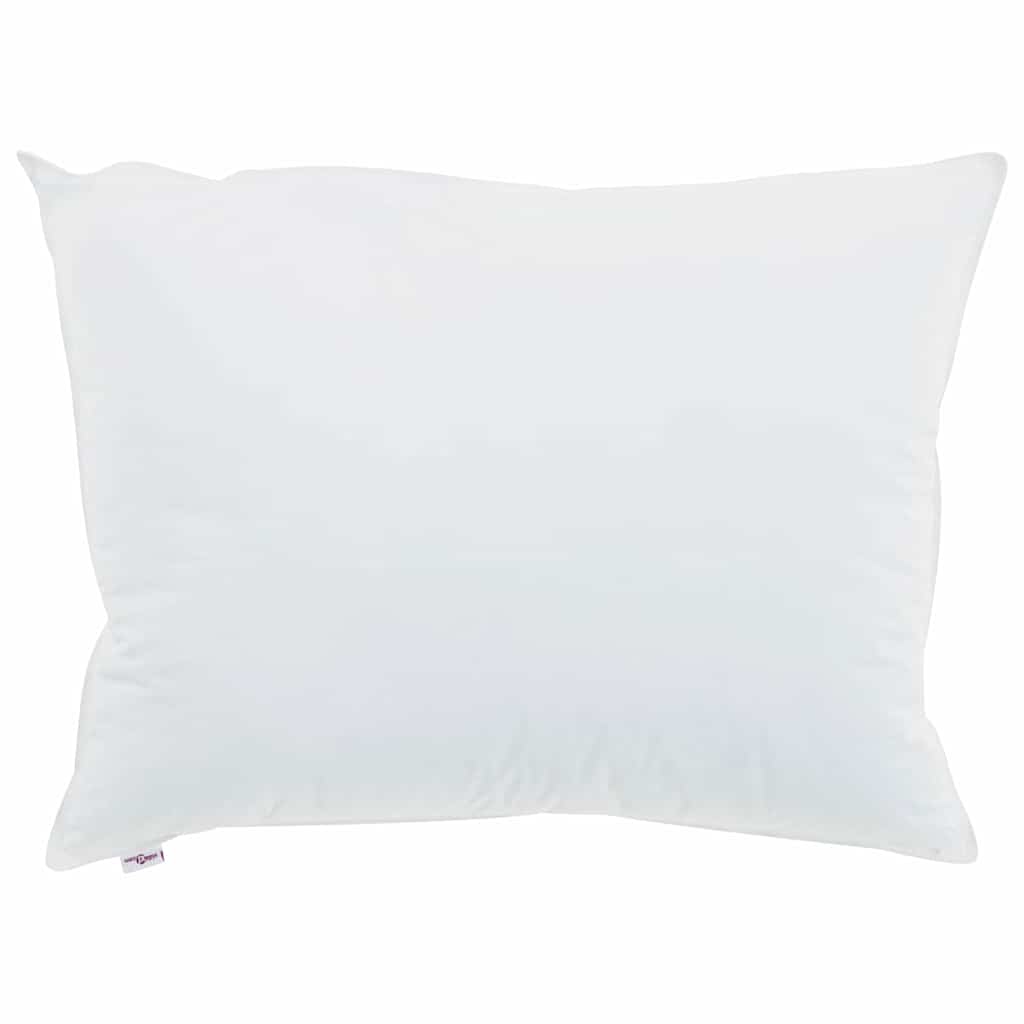 Oreiller avec oreiller 2 pcs Blanc 60 x 80 cm Coton vidaXL | Leroy Merlin