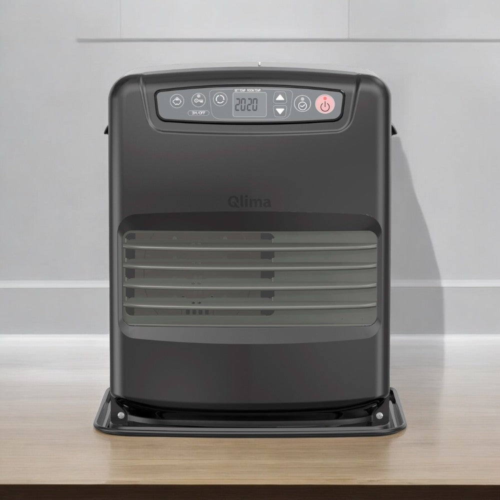 Chauffage laser à combustible liquide Premium SRE 3230 TC-2 noir qlima ...