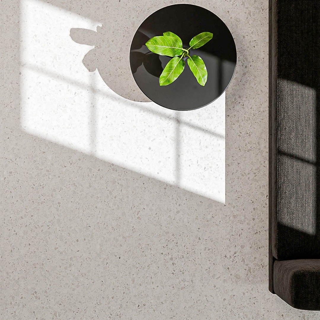 Terrazzo Venezia Blanco 6 mm - Baldosas 90x90 cm 6 mm - AVE 5000 90x90 ...