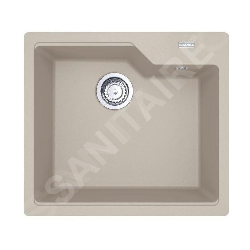 Franke Urban - Évier en fragranit UBG 610-56, 56x50 cm, sahara 114.0700 ...
