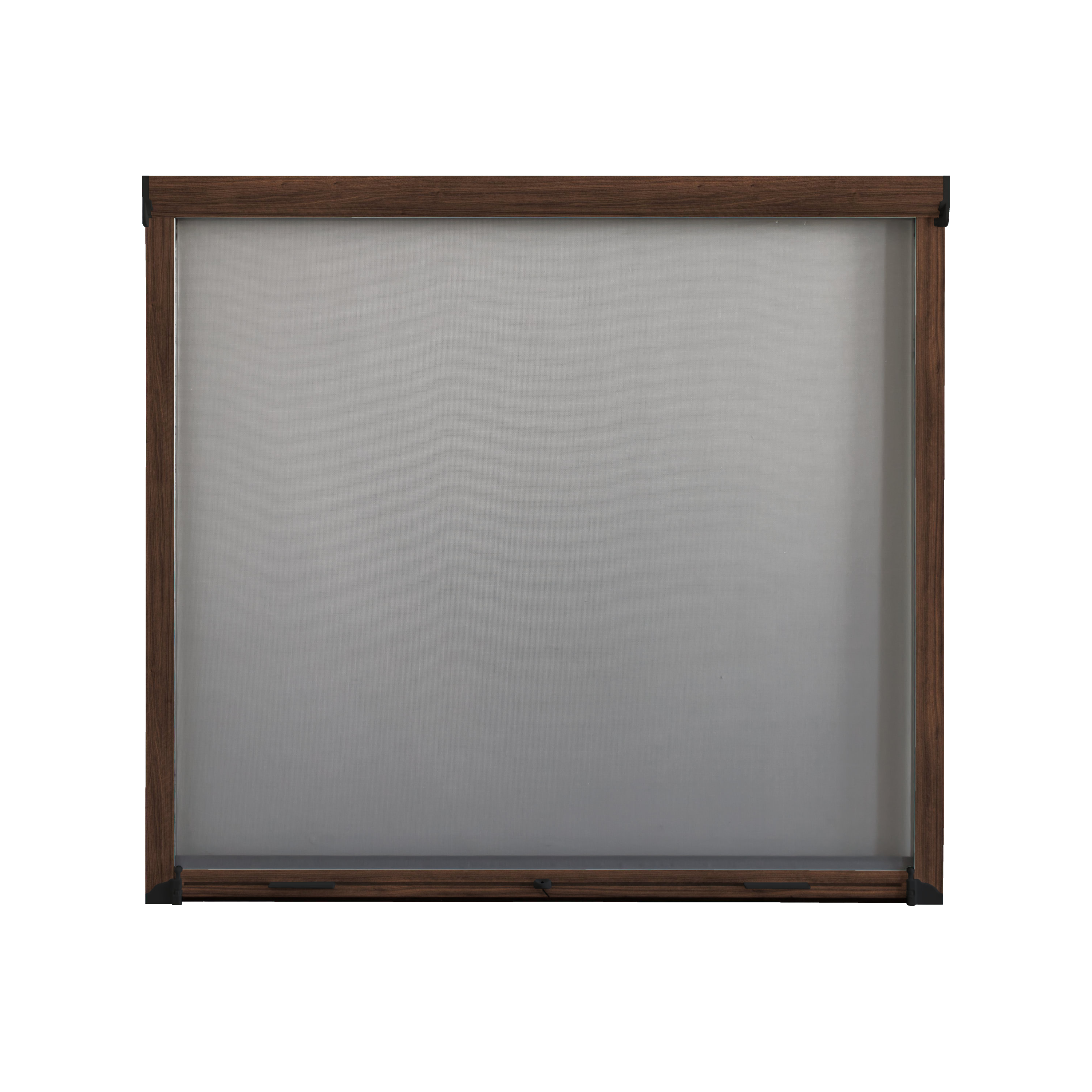 Mosquitera enrollable | 75x100 cm | Color Marrón | Colocación ...