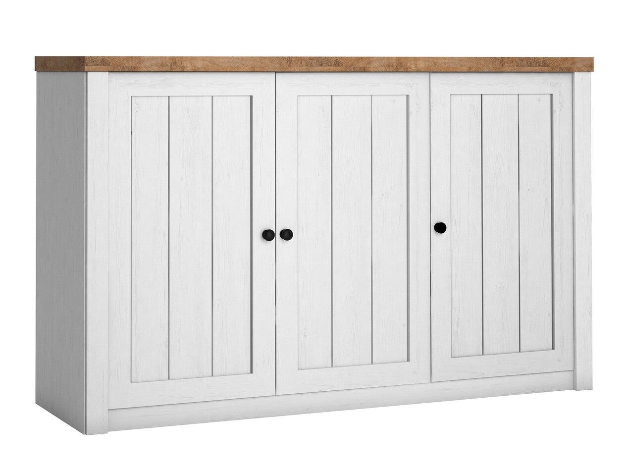 Placard Parma A156, Lefkas chêne, Pin Anderson, 87x130cm, Le nombre de ...