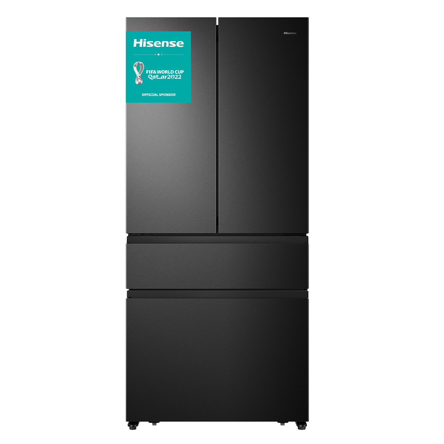 Hisense RF540N4SBF2 frigo américain Autoportante 533 L E Noir | Leroy ...