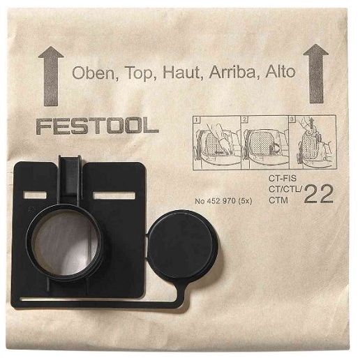 Festool Sacchetto filtro FIS-CT 55/5 - 452973 | Leroy Merlin