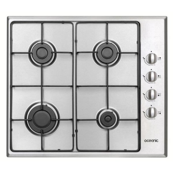Plaque de Cuisson - Table a GAZ Table 4 foyers OCEANIC - Gaz inox ...