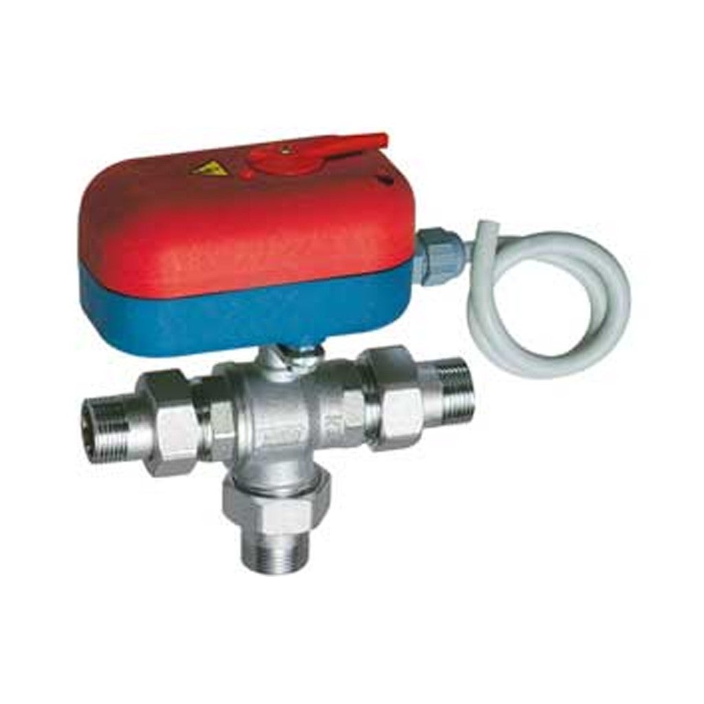 Vanne de zone mélangeuse à bille 3 voies FAR 301020 - 24V - 1/2" | Leroy Merlin