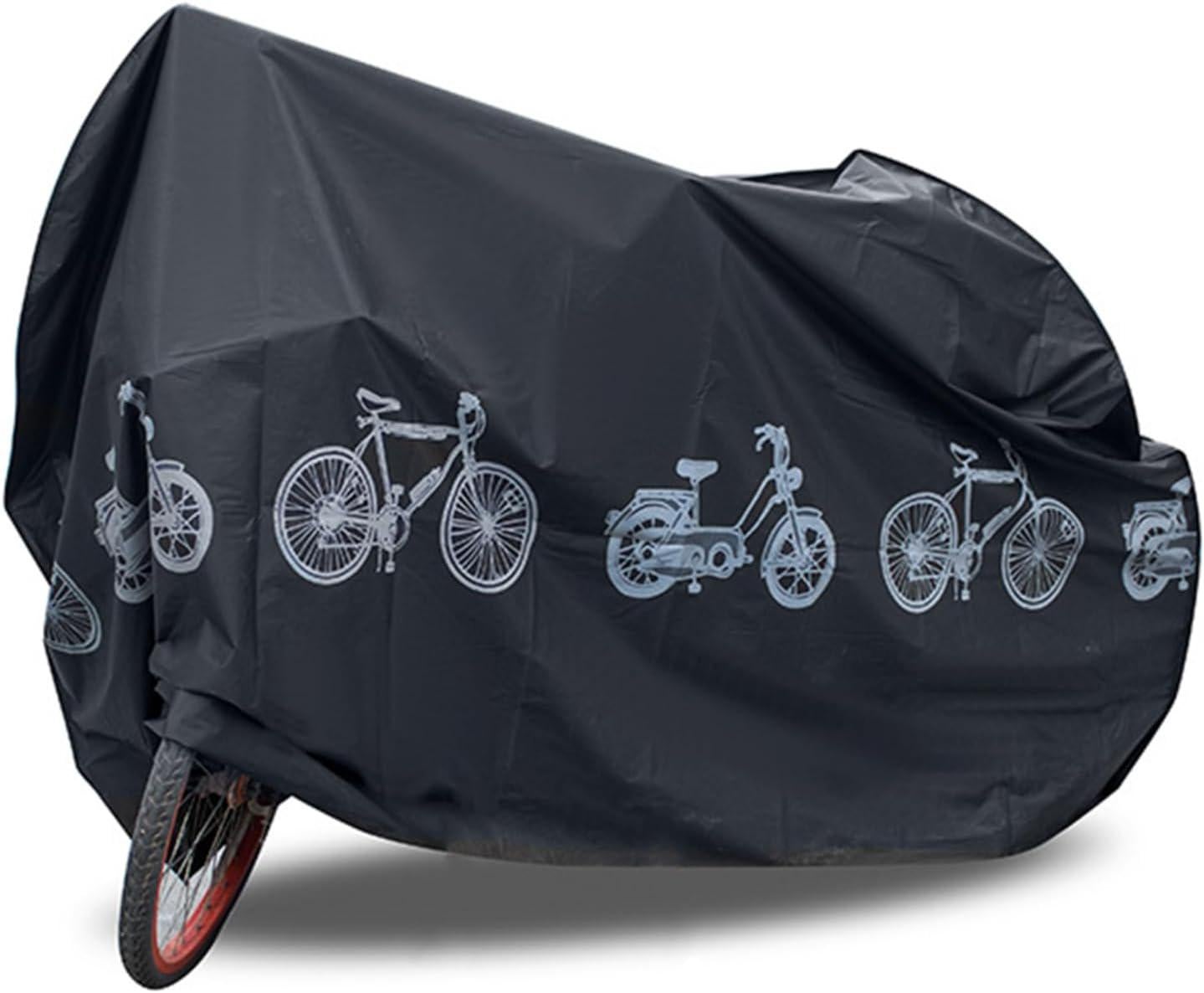 Paquet de 2 Bike Bicycle Cover Waterproof Dustproof- 200*100 Bike Cover ...