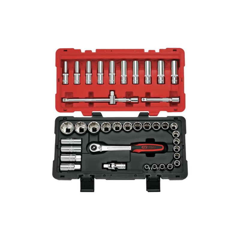 Coffret de douilles et accessoires KS TOOLS Ultimate - 39 pcs - 922.0640 | Leroy Merlin