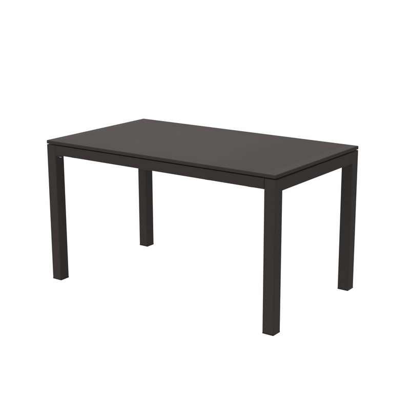 Mesa extensible de metal "Extia" 140/200x80 cm 75h Bronce | Leroy Merlin