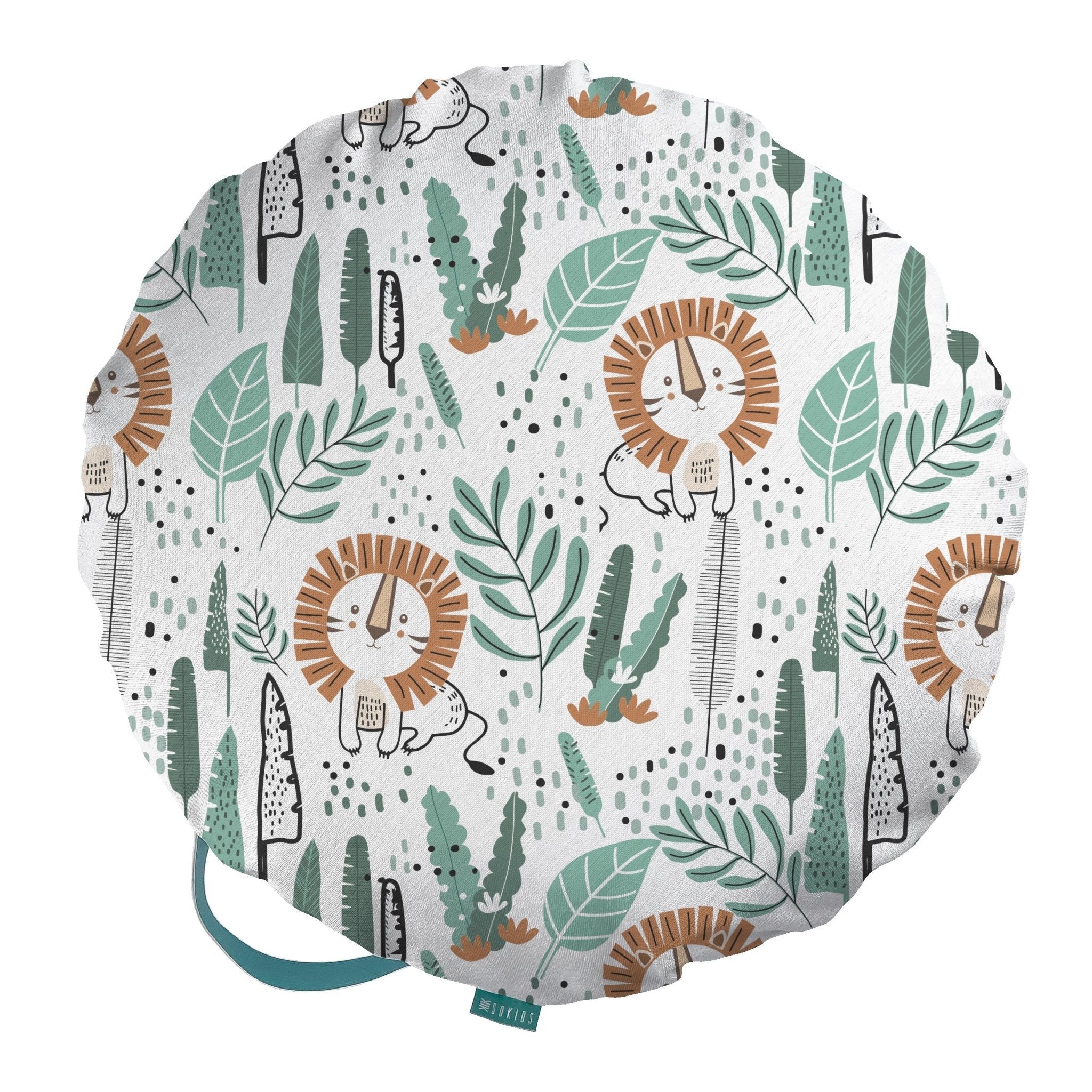 Pouf Selva Ø61 Multicouleur | Leroy Merlin