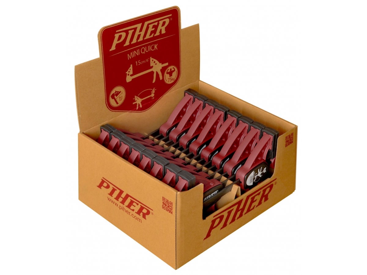 Serre-joint MINI 15cm - BOX PRESENTOIR 16 Pièces | Bricoman