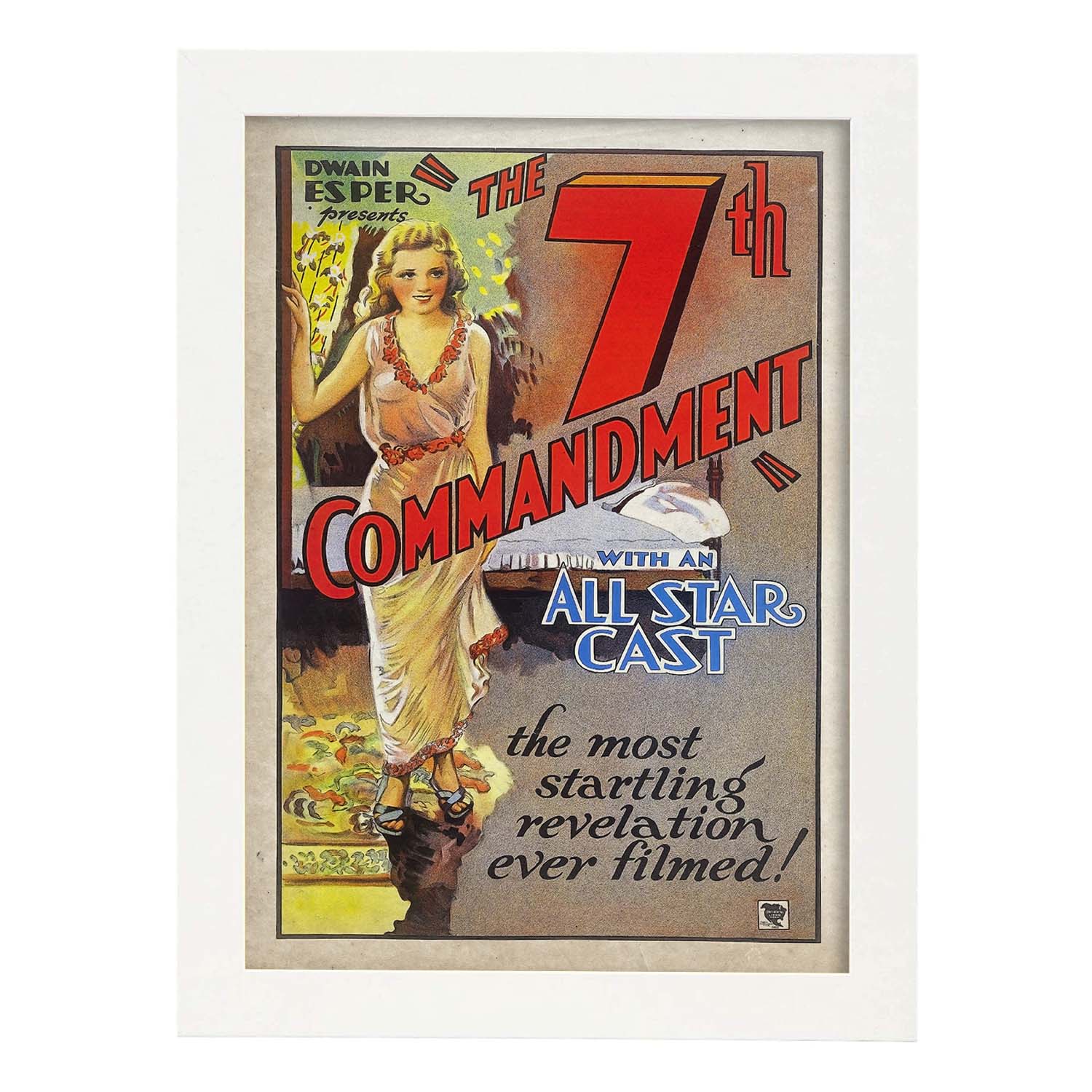 7 - Affiche Vintage De La Commande. Avec Des Images Publicitaires ...