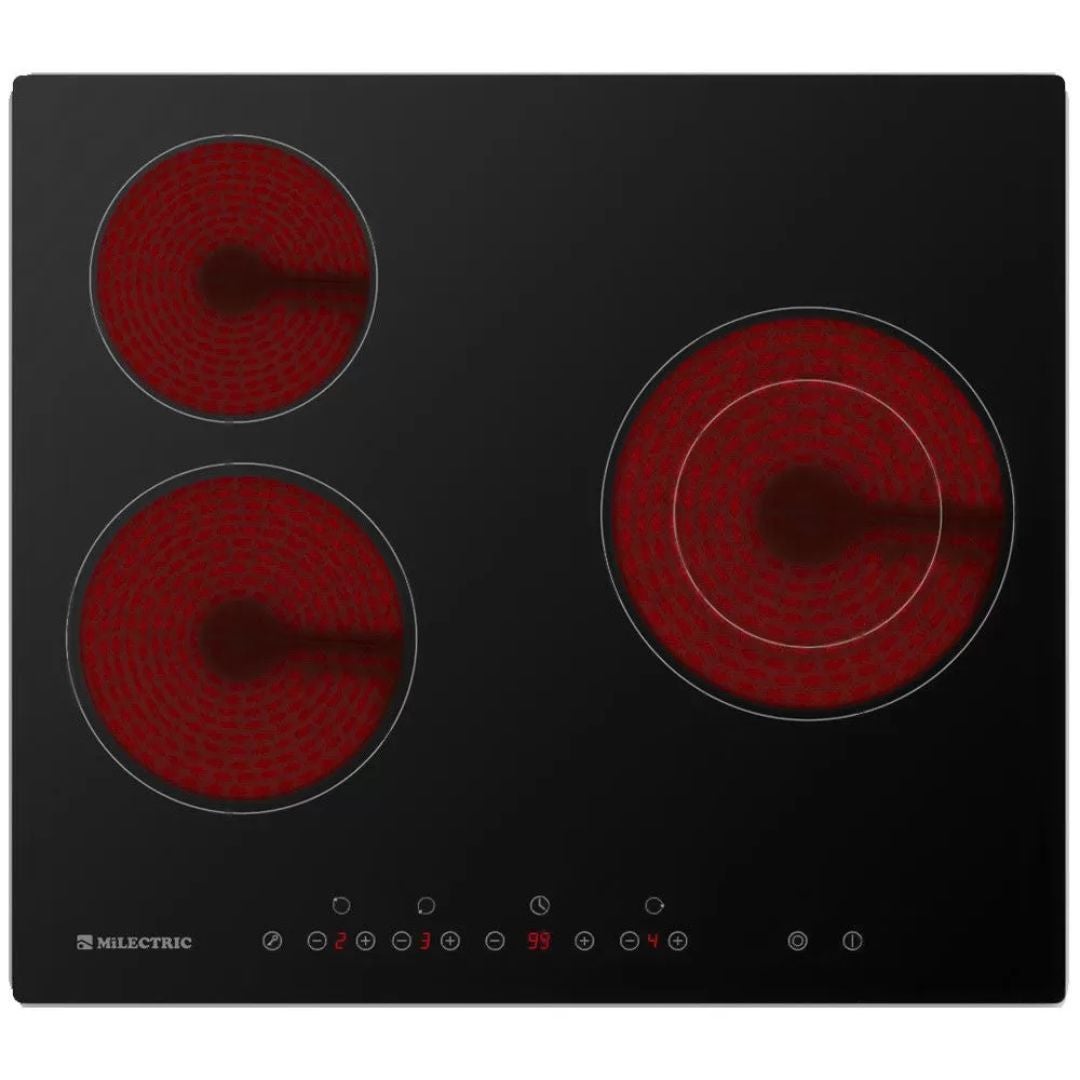 Placa vitrocerámica Milectric ECM-3F 60 cm | Leroy Merlin